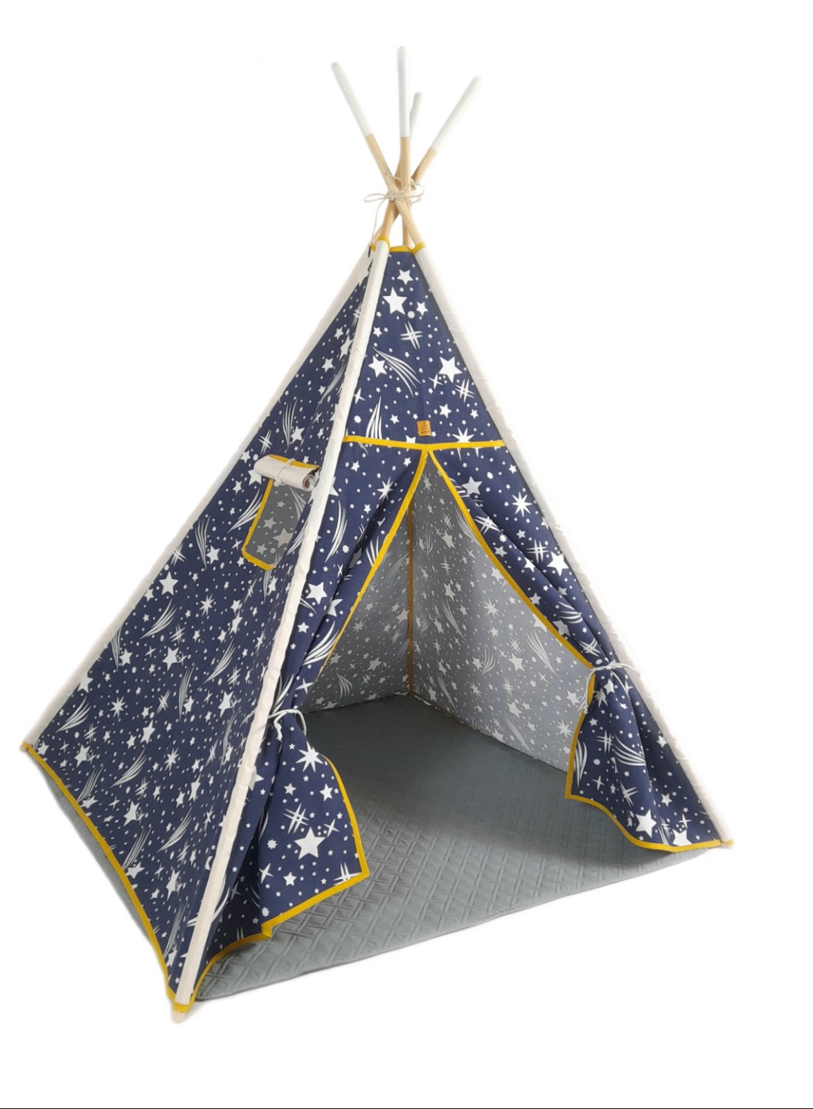 CARPA TEEPEE (TIPI) MODELO ASTRO + PLAYMAT + BOLSO DE TRANSP
