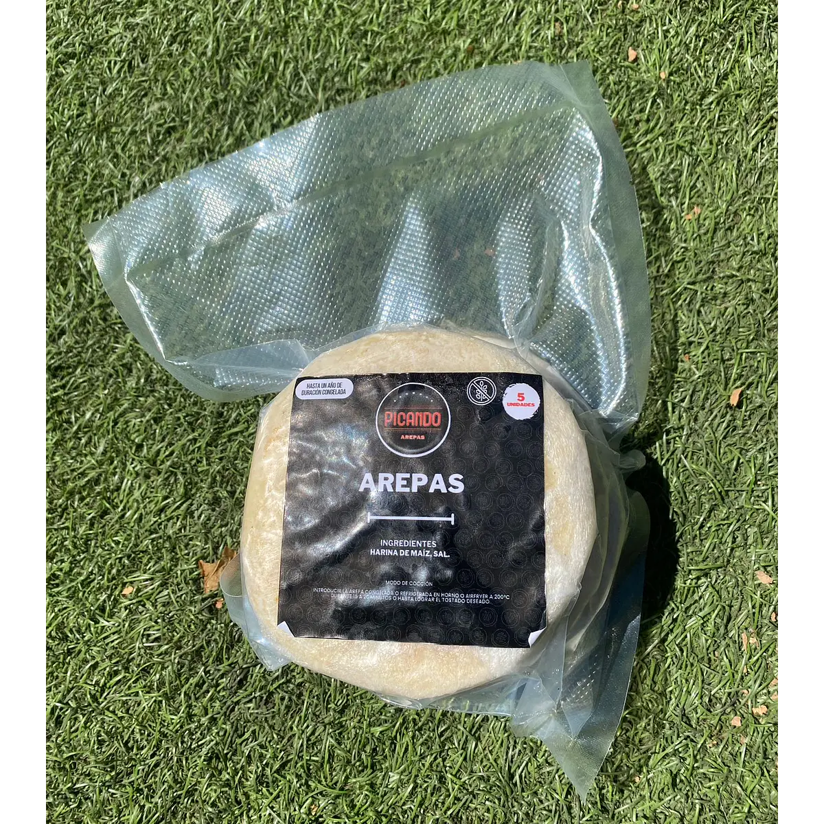 Arepas Pre-cocidas 5 unidades | Teke Factory - Fábrica de Tequeños