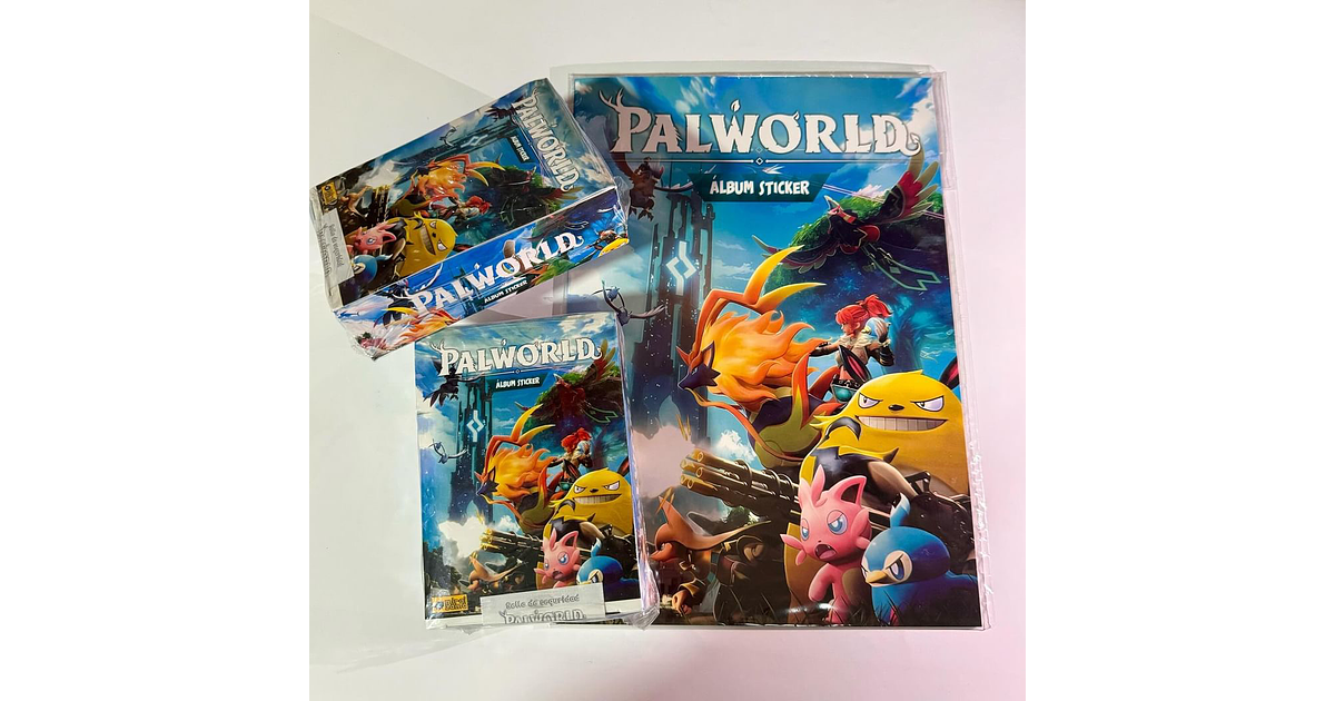 ALBUM PALWORLD + 25 SOBRES