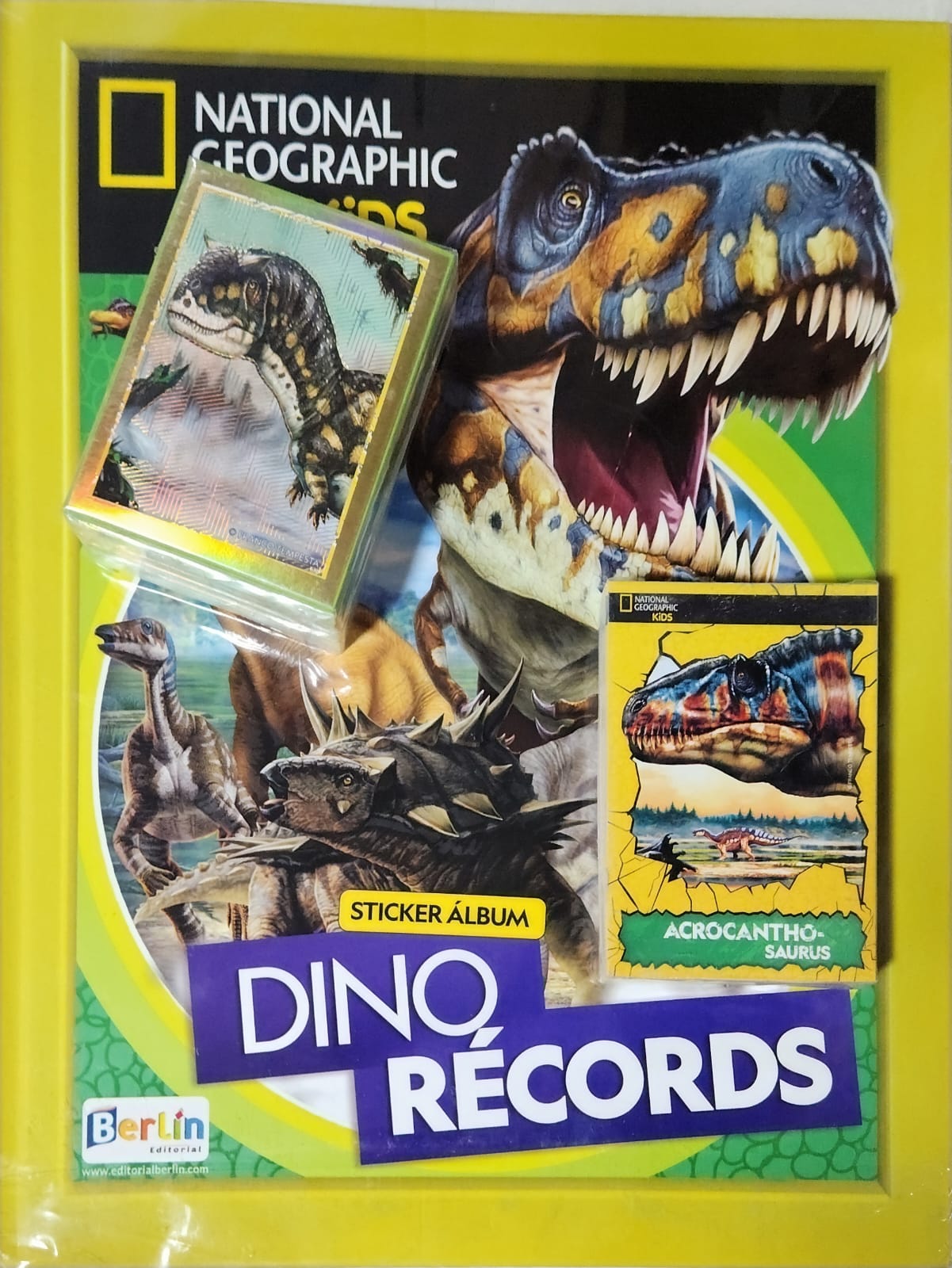ALBUM DINO RECORDS TAPA DURA A PEGAR + CARTAS