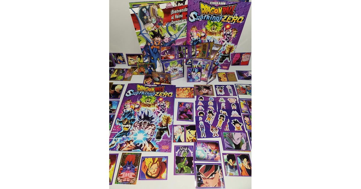 ALBUM “ DRAGON BALL SPARKING ZERO “ + SET COMPLETO