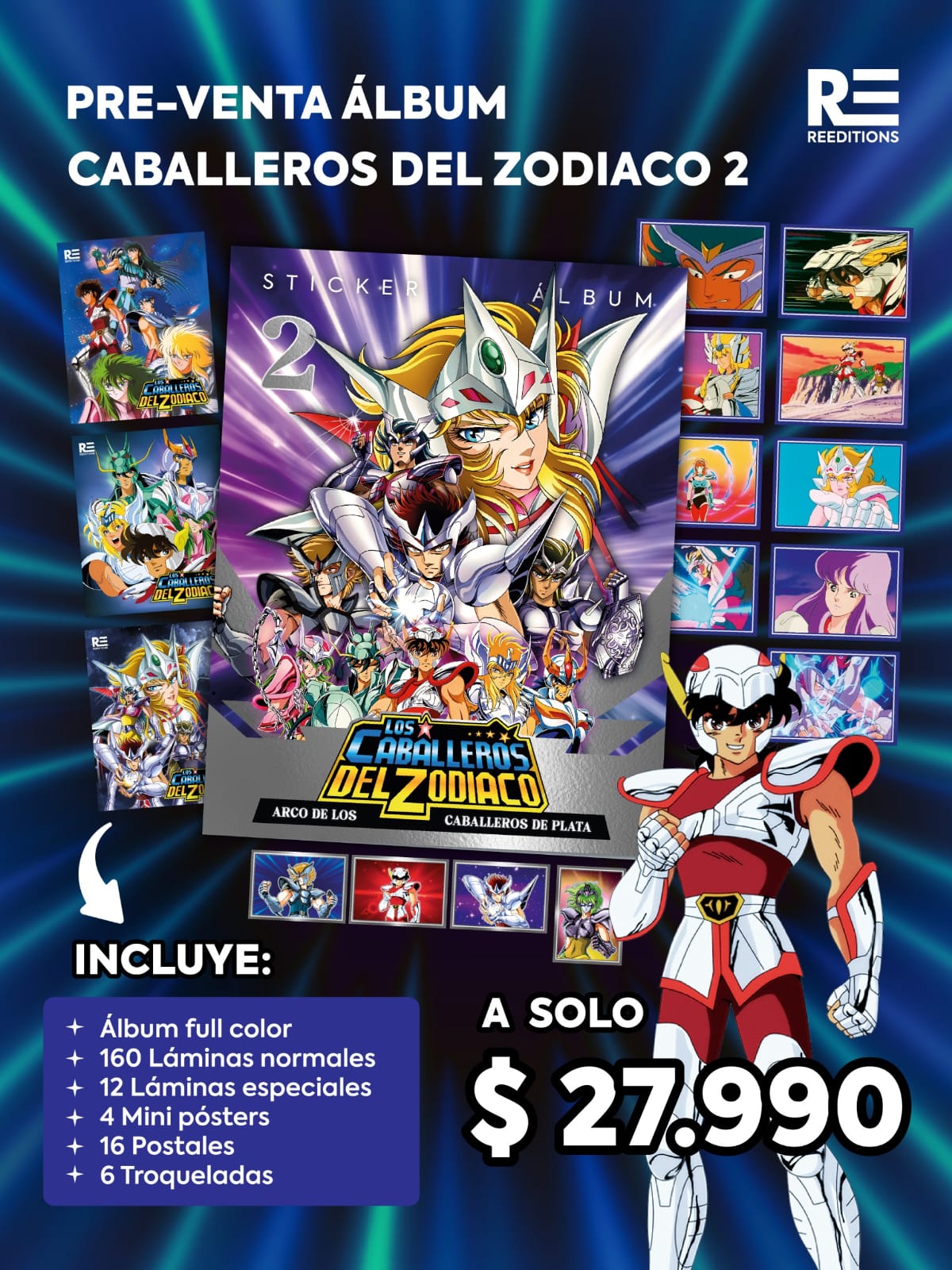 ALBUM CABALLEROS DEL ZODIACO 2