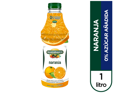 Jugo Naranja Sin Azúcar - 1 Litro
