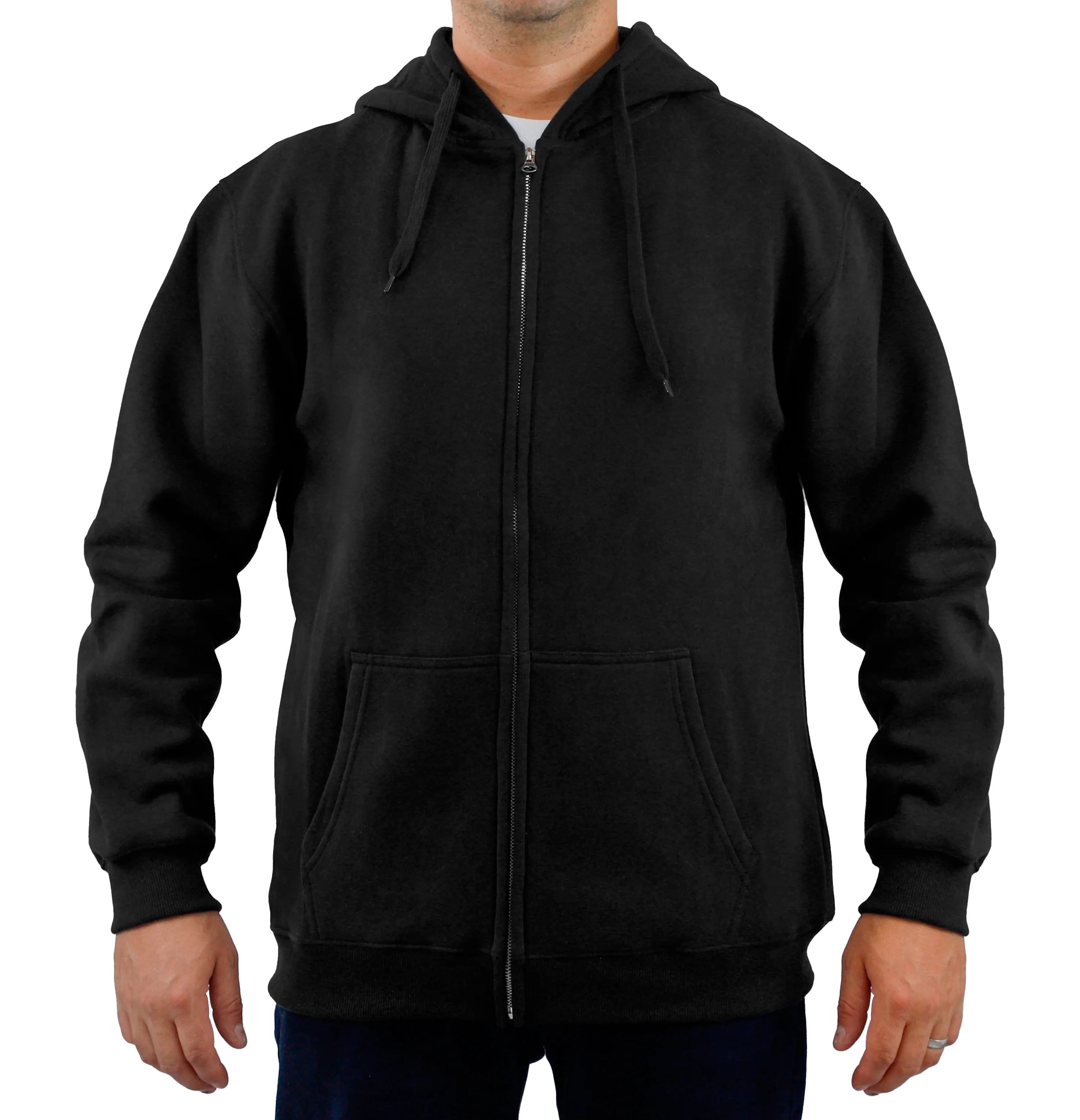 Textil JC: Polerón Con Cierre BASIC&STYLE 280