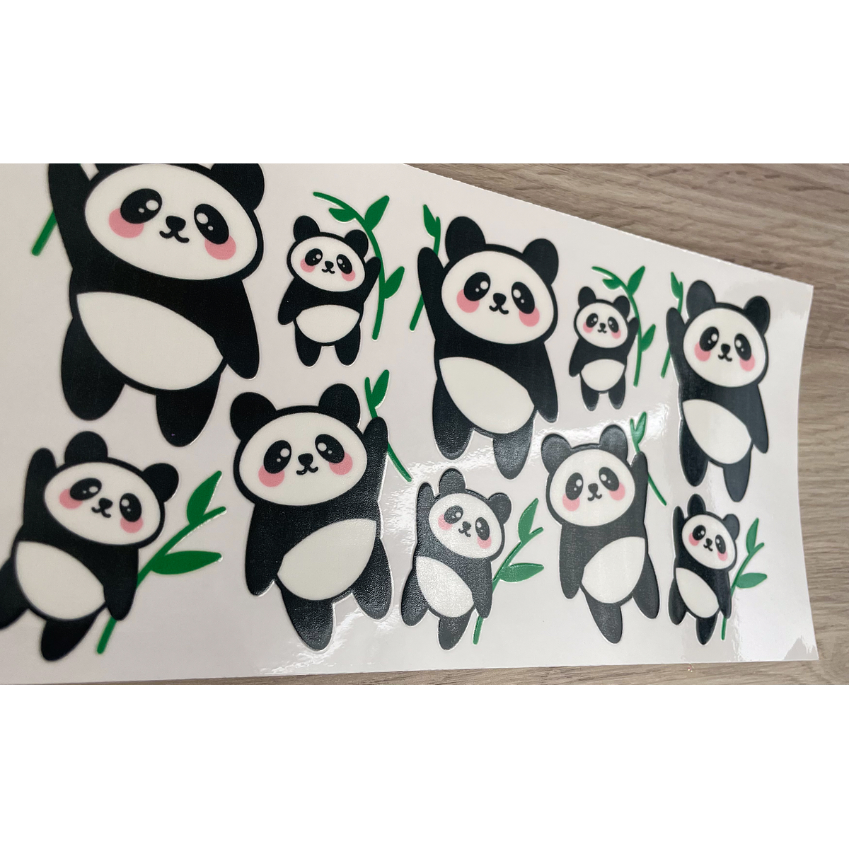 Panditas Sticker DTF