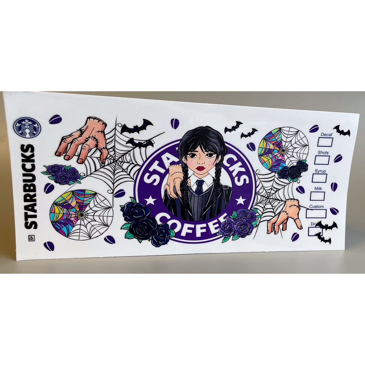 Star Merlina Sticker DTF