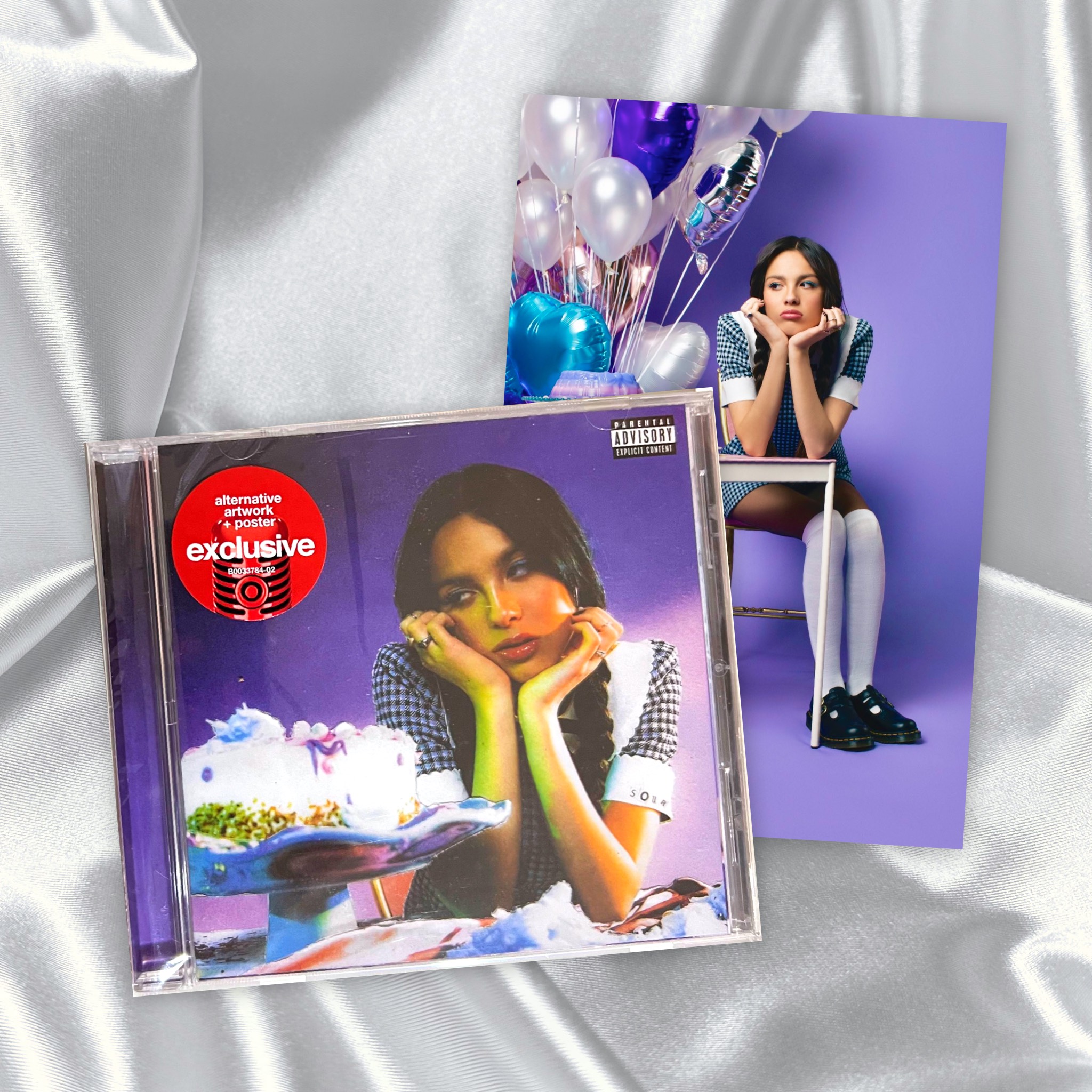 Olivia Rodrigo - Sour (Target) CD + Poster Oficial