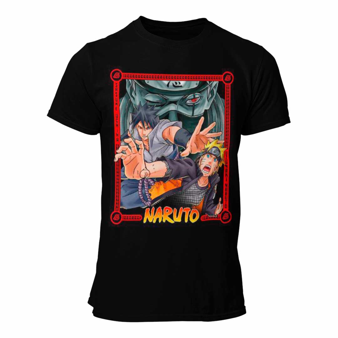 Polera Naruto Clan Konoha