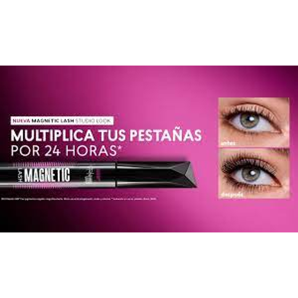 Máscara Pestañas Magnetic Lash Cyzone