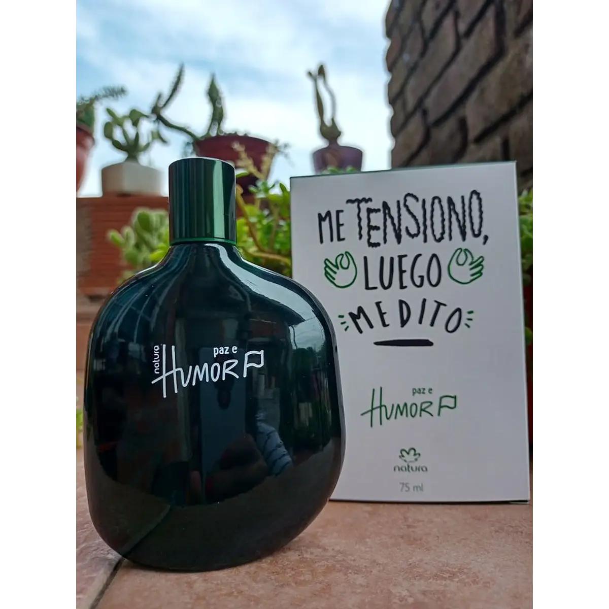 PAZ Y HUMOR EDT MASCULINO 75 ML NATURA