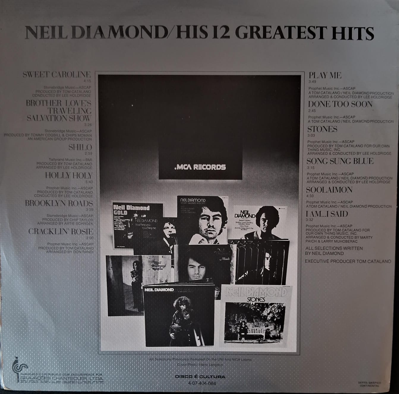 Neil Diamond – His 12 Greatest Hits