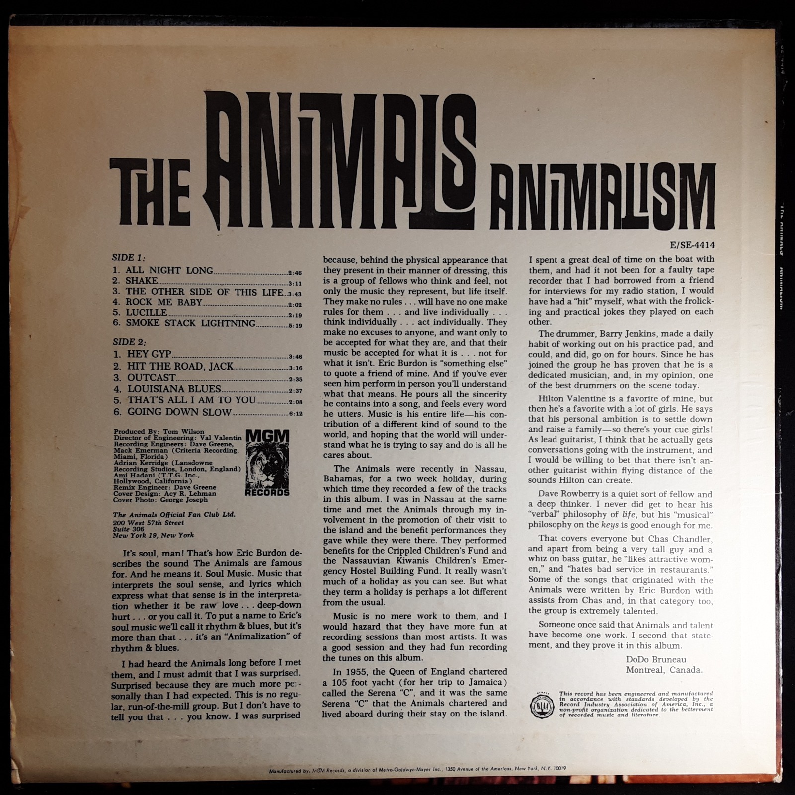 The Animals – Animalism