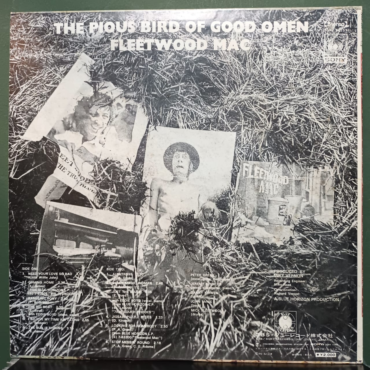 Fleetwood Mac – The Pious Bird Of Good Omen (Ed. Japón)