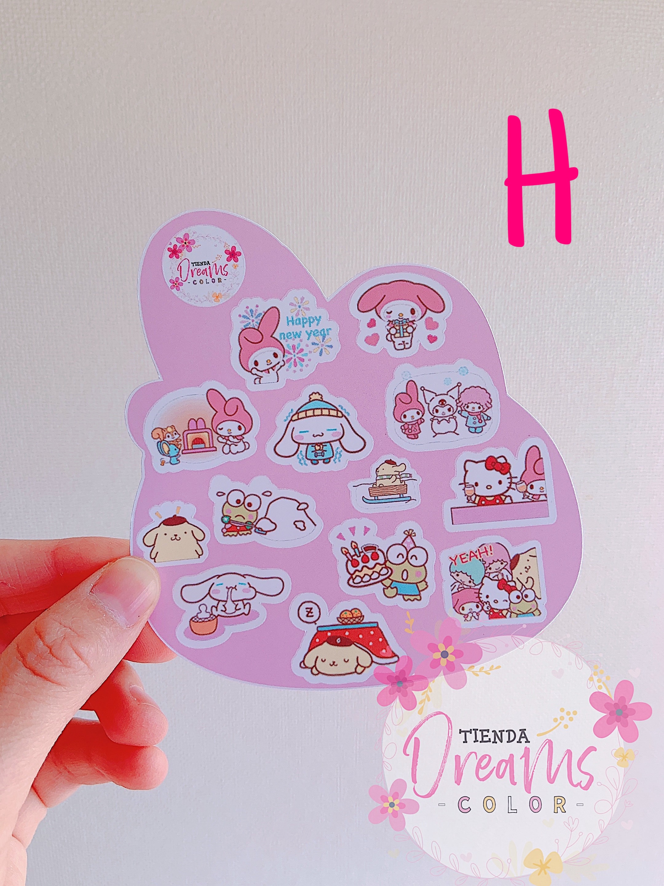 Stickers Silueta Hello Kitty