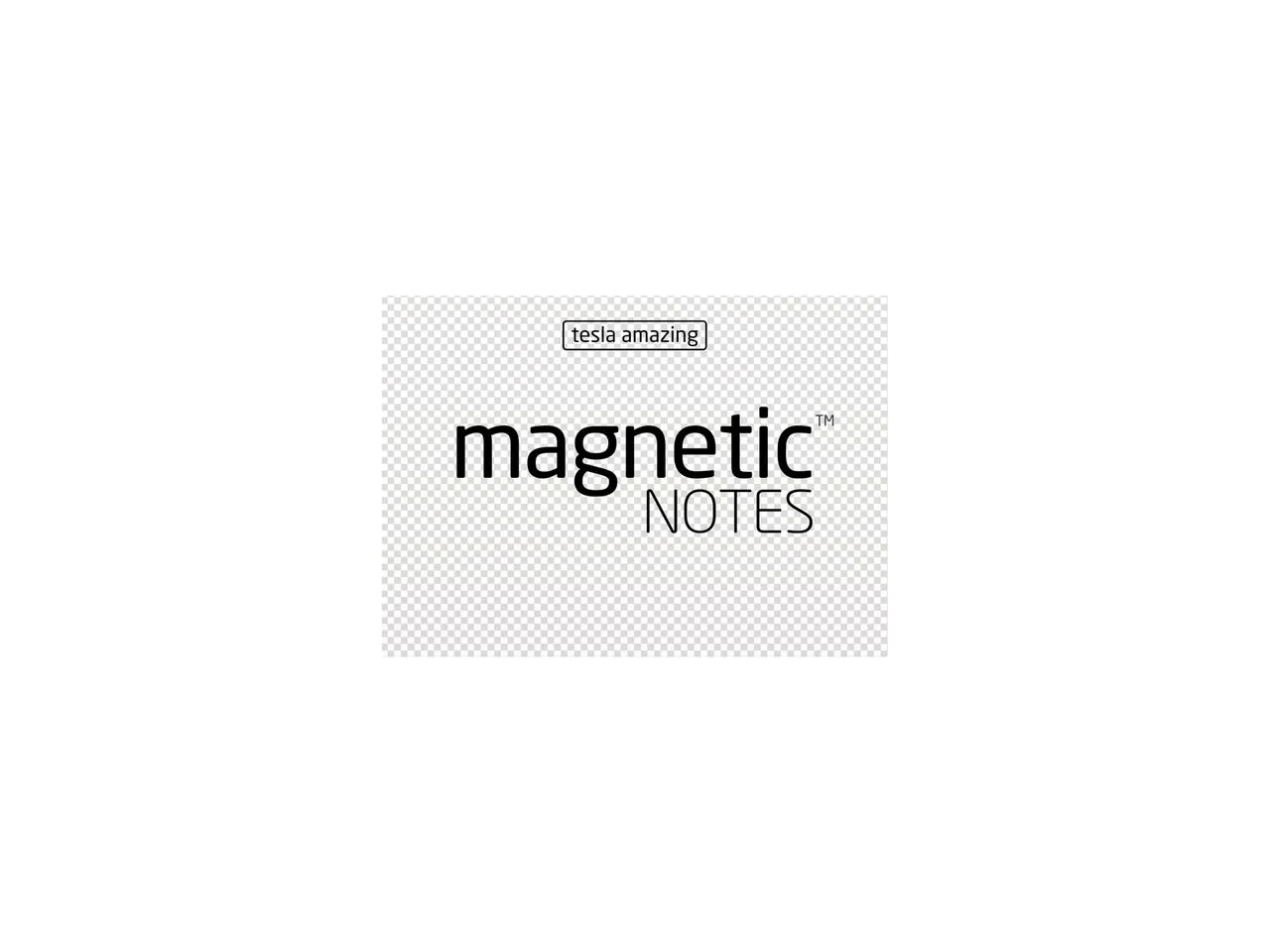 Magnetic notes S