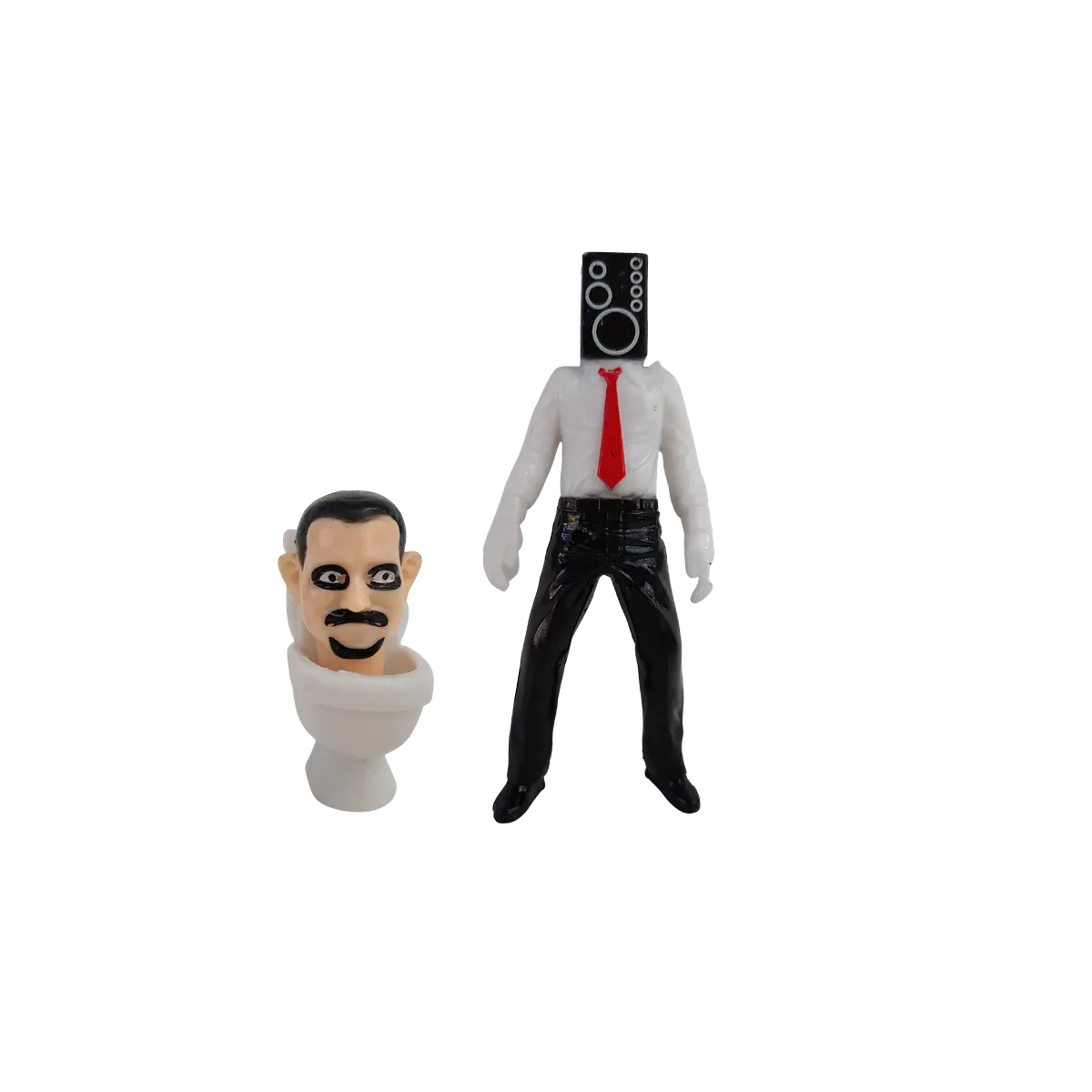 Set de 2 Figuras Skibidi Toilet (6 a 11 cm)