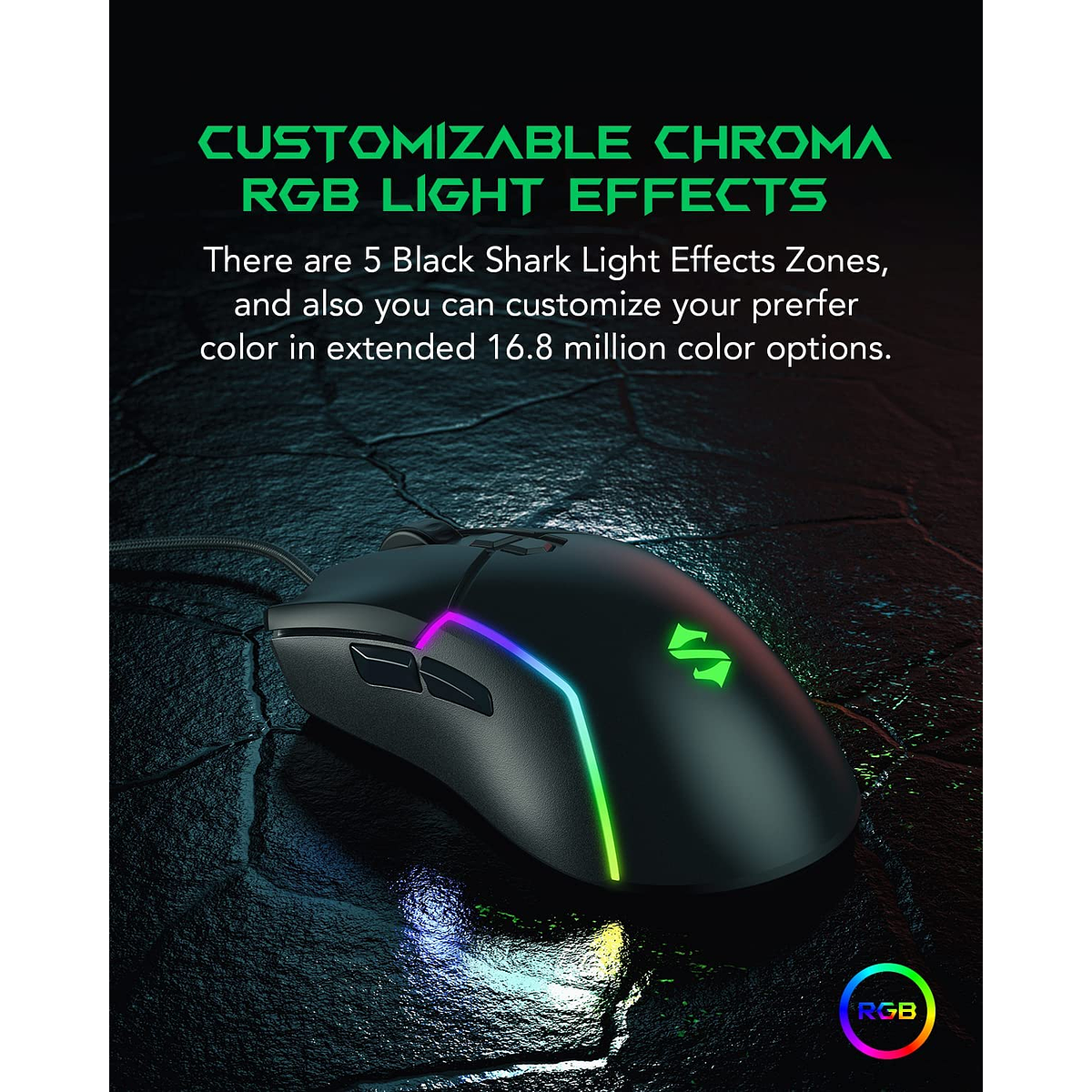 MAKO RGB - BLACK SHARK