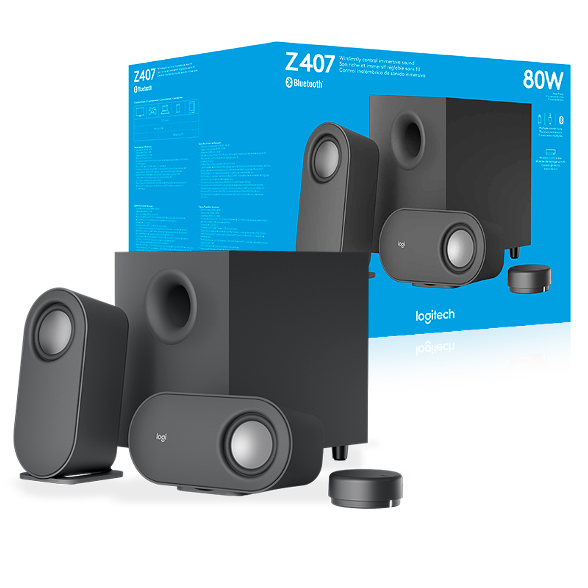 SONIDO Z407 + SOWOOFER 2.1 - LOGI