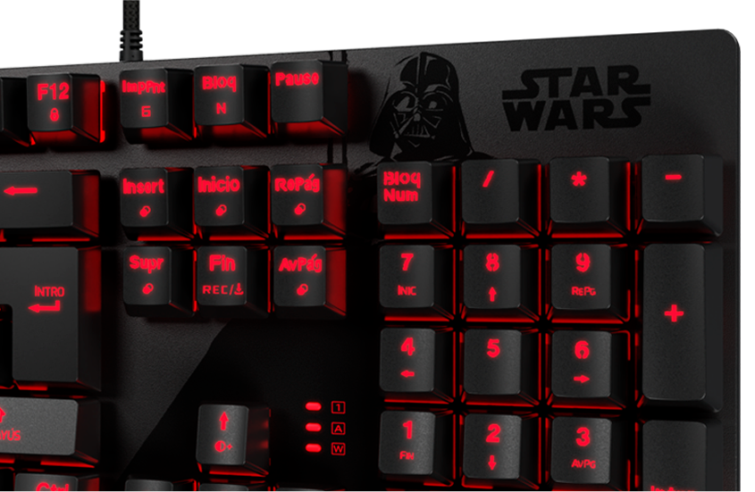 MECANICO DARTH VADER SWITCH RED - STAR WARS