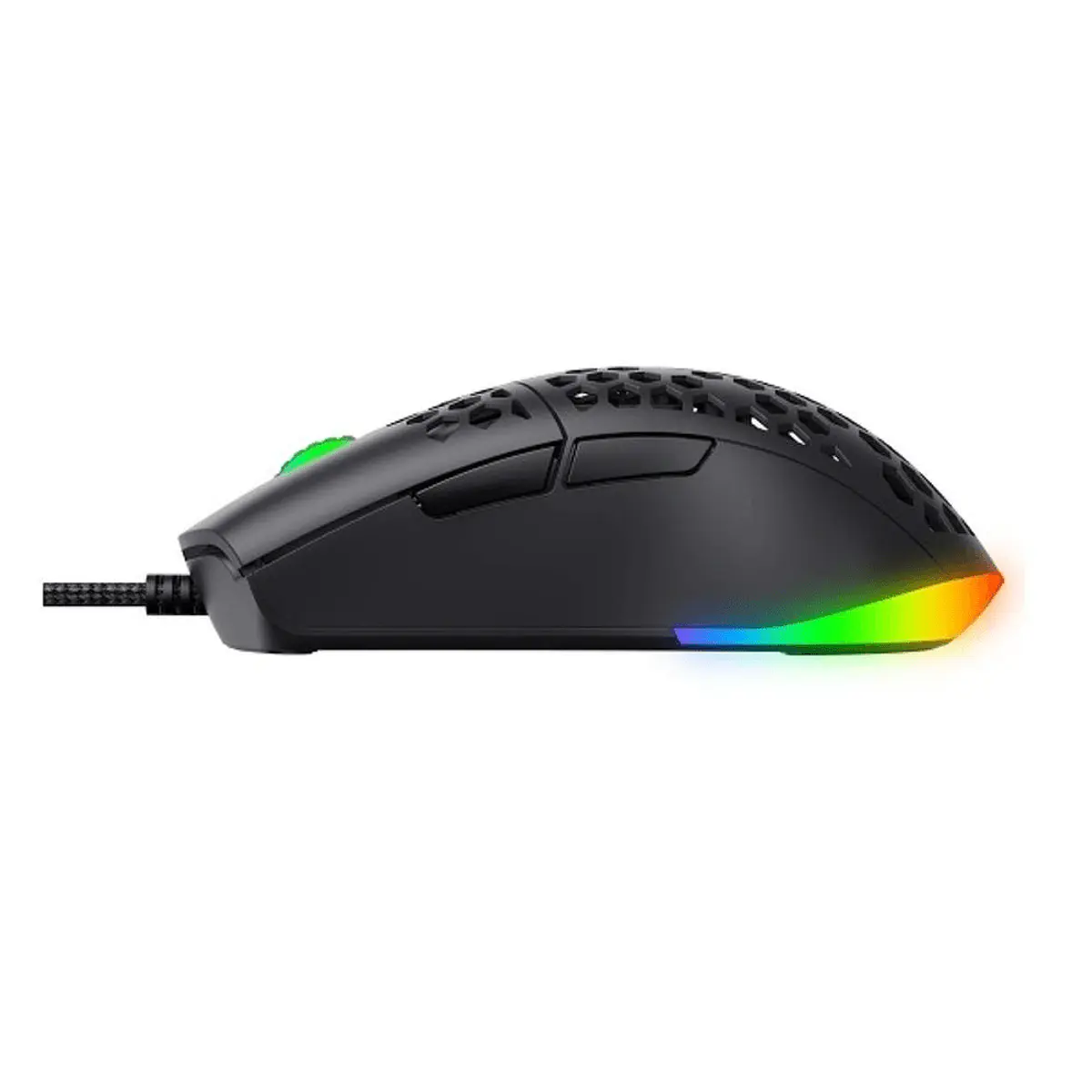 MOUSE RAPTOR HOLE RGB USB - HVT