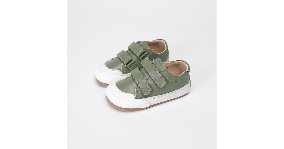 Zapatillas de Cuero MERAKI ARMY GREEN