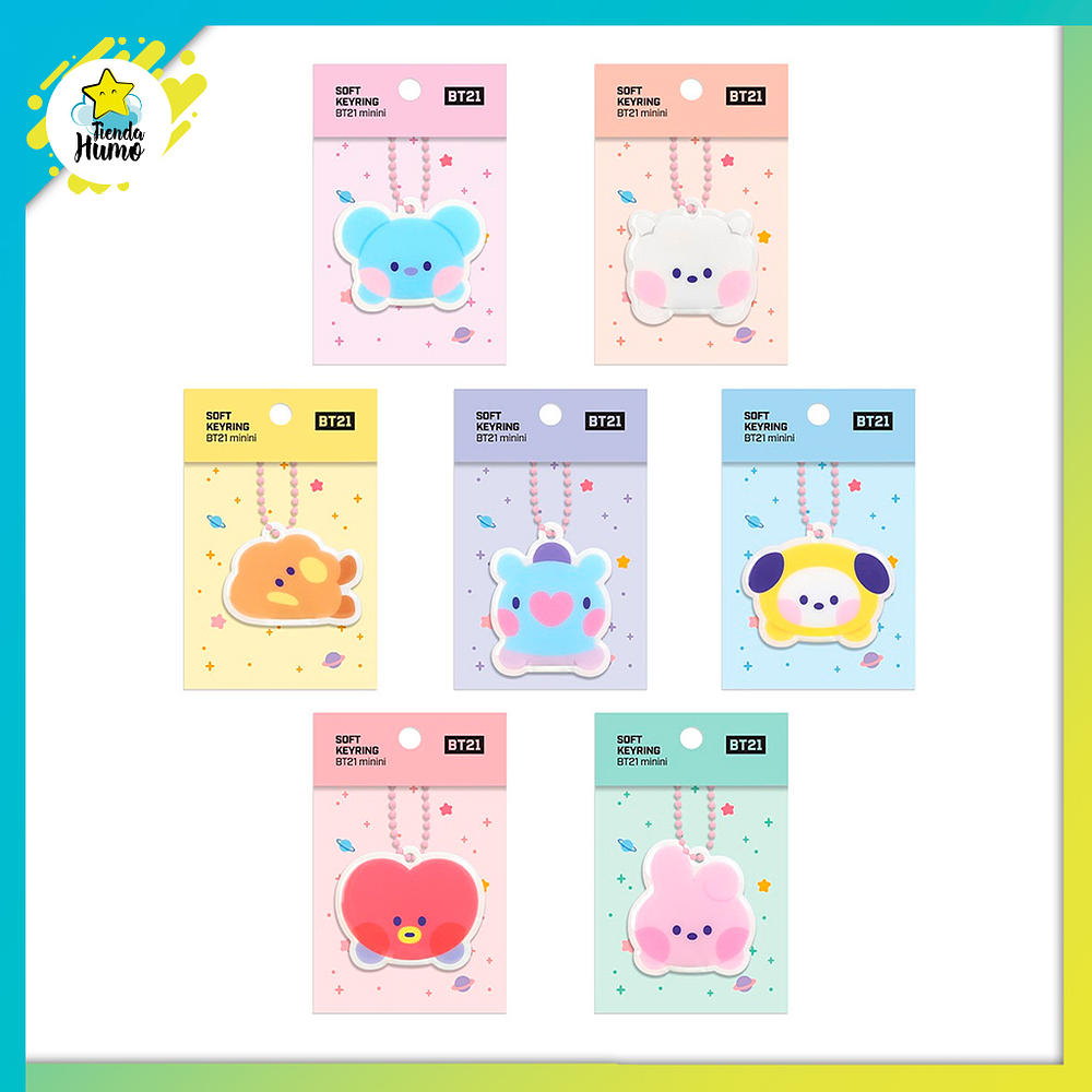 BT21 OFFICIAL - SOFT KEYRING (MININI)