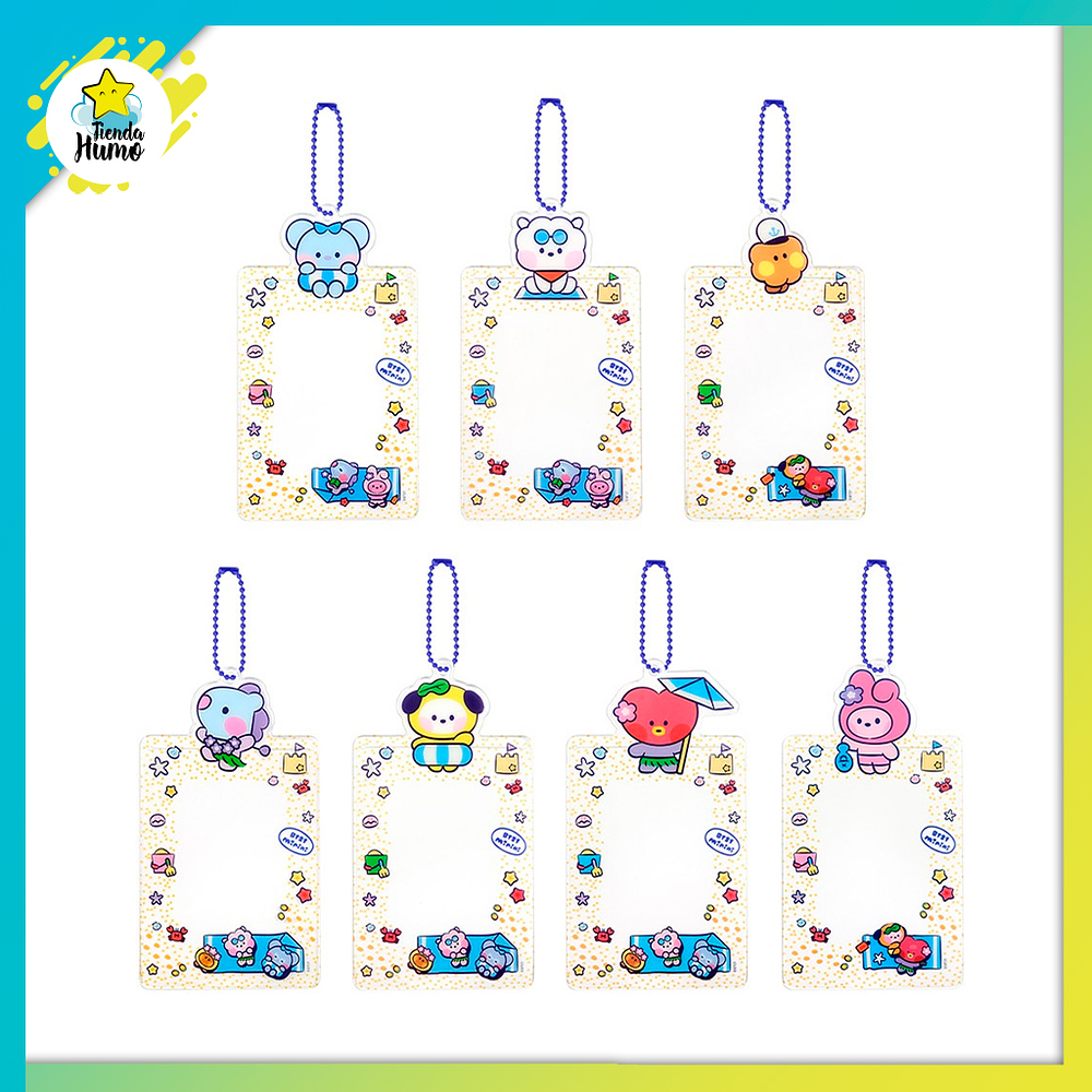 BT21 OFFICIAL - PHOTO HOLDER (SUMMER SKY)