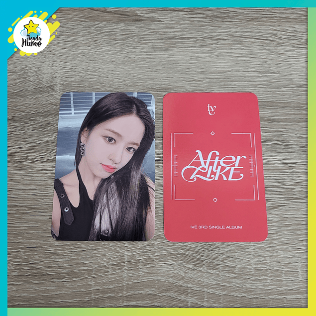 IVE - AFTER LIKE APPLE MUSIC FANSIGN LIMITED PHOTOCARD