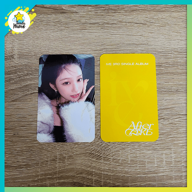 IVE - AFTER LIKE SOUNDWAVE FANSIGN EVENT LIMITED PHOTOCARD