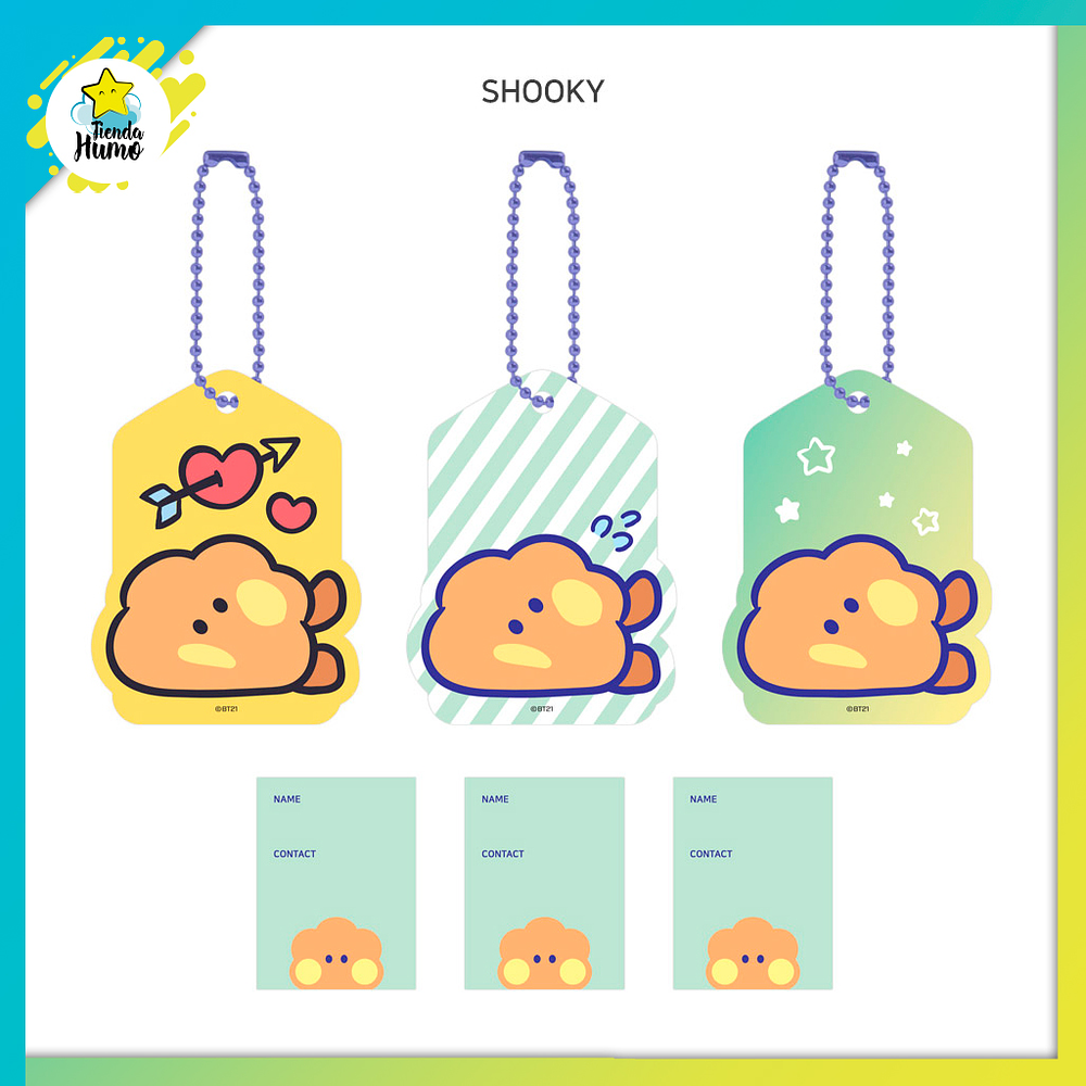 BT21 OFFICIAL - NAME TAG SET (MININI)