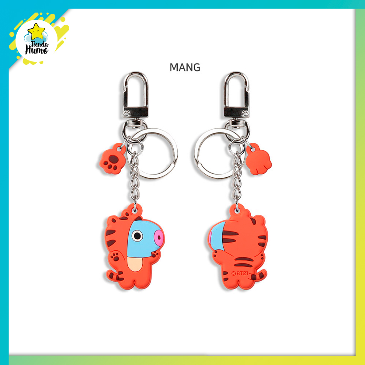 BT21 OFFICIAL - TIGER KEYRING