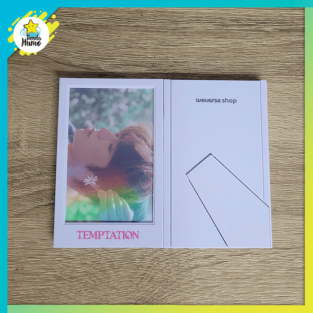 TXT - TEMPTATION WEVERSE PHOTOCARD + FRAME