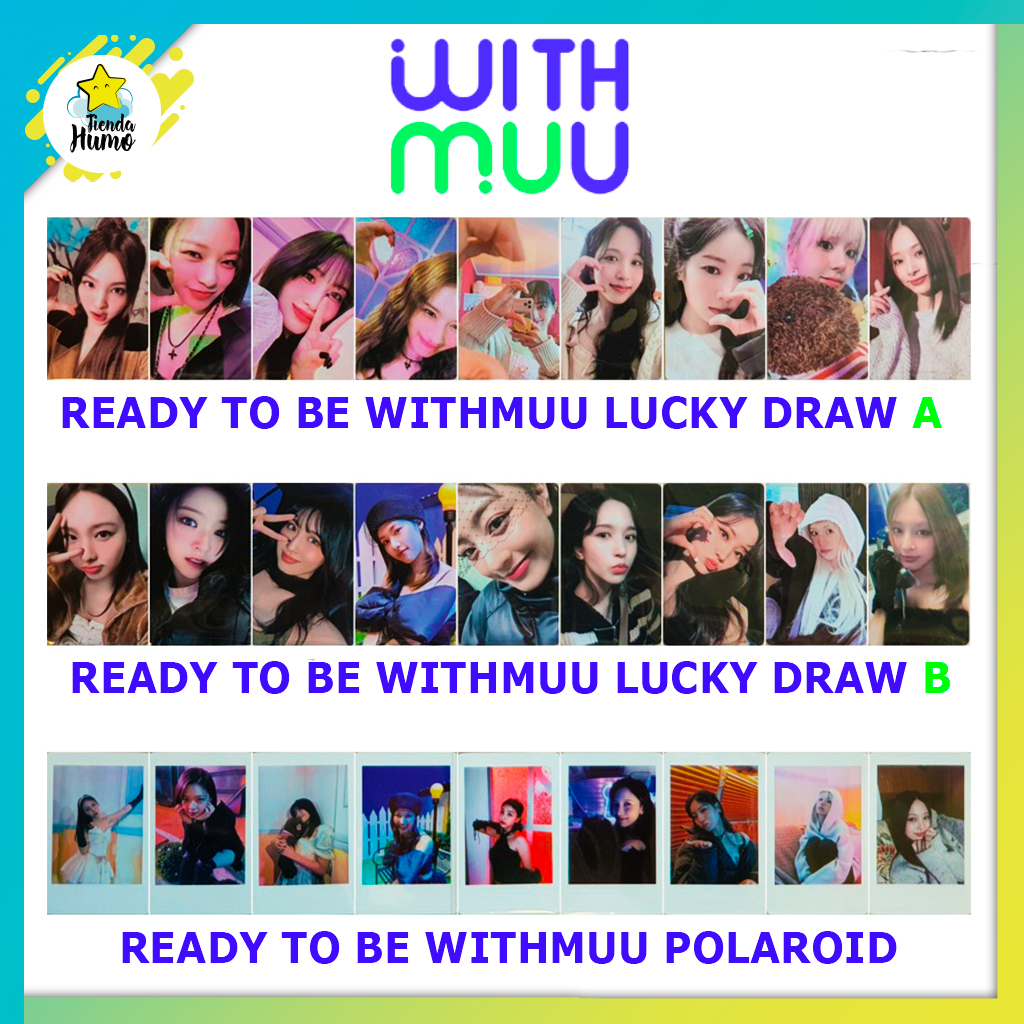 TWICE - READY TO BE WITHMUU LUCKY DRAW
