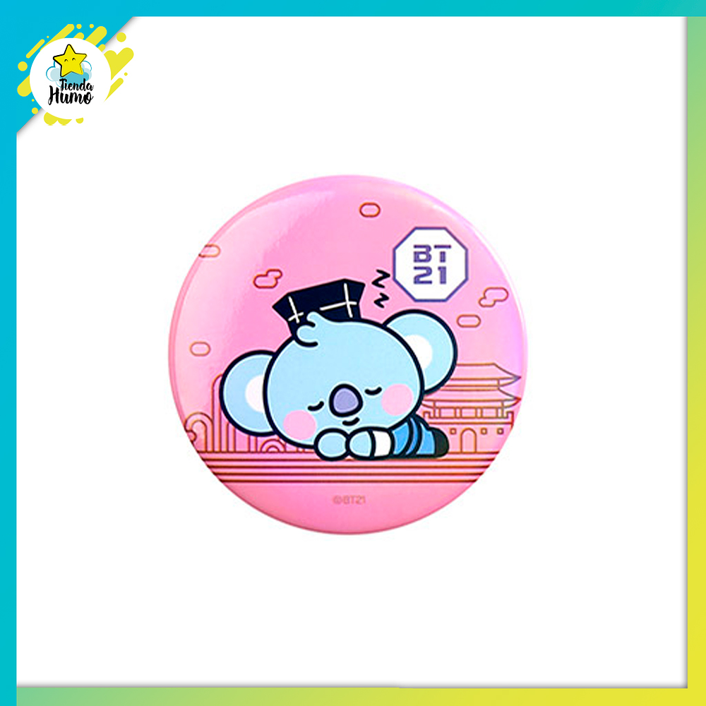 BT21 OFFICIAL - CAN BADGE (HANBOK)