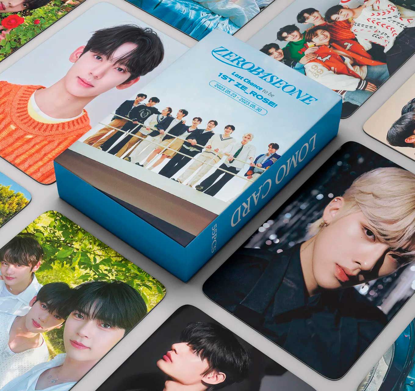 LOMOCARD ZEROBASEONE - ZE ROSE