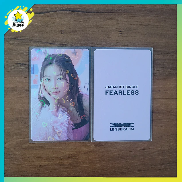 LE SSERAFIM - FEARLESS JAPAN WEVERSE POB