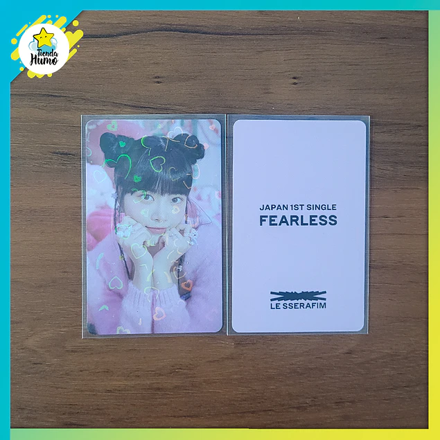 LE SSERAFIM - FEARLESS JAPAN WEVERSE POB