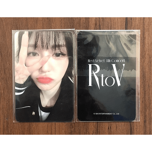 RED VELVET - RTOV LUCKYDRAW PHOTOCARD