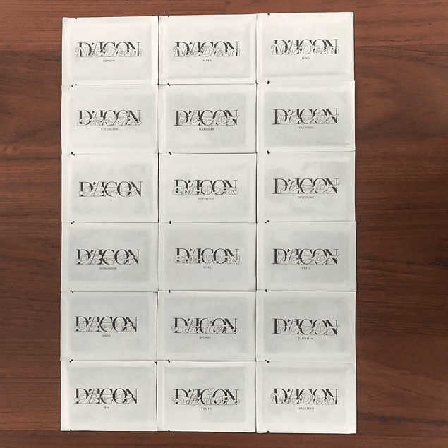 PHOTOCARD DICON D'FESTA MINI