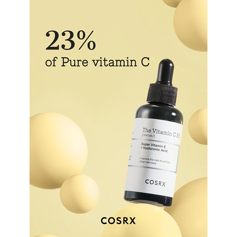 The Vitamin C 23 Serum (COSRX) -20ml Serum aclarante 23% vit