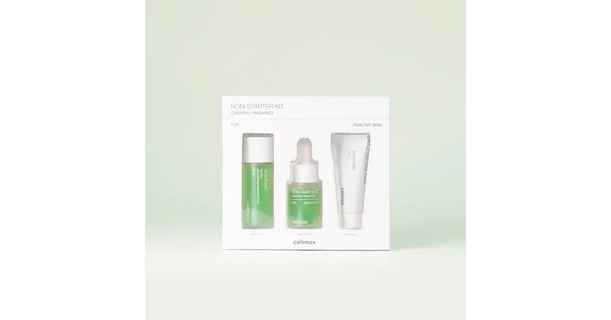 Noni Starter Kit Calming + Radiance (Celimax) - Set de viaje