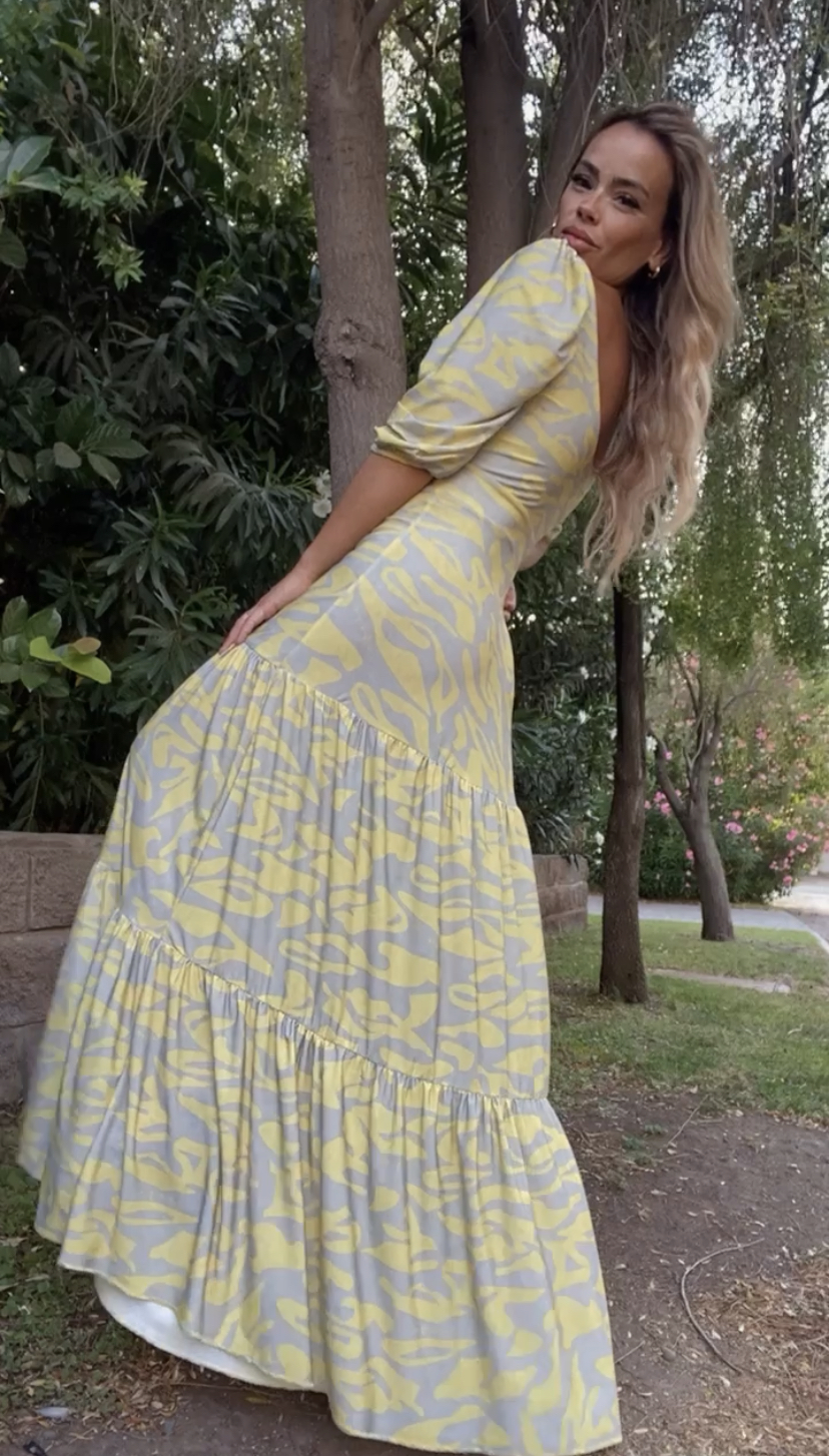 Maxi VESTIDO ANGELA PRINT