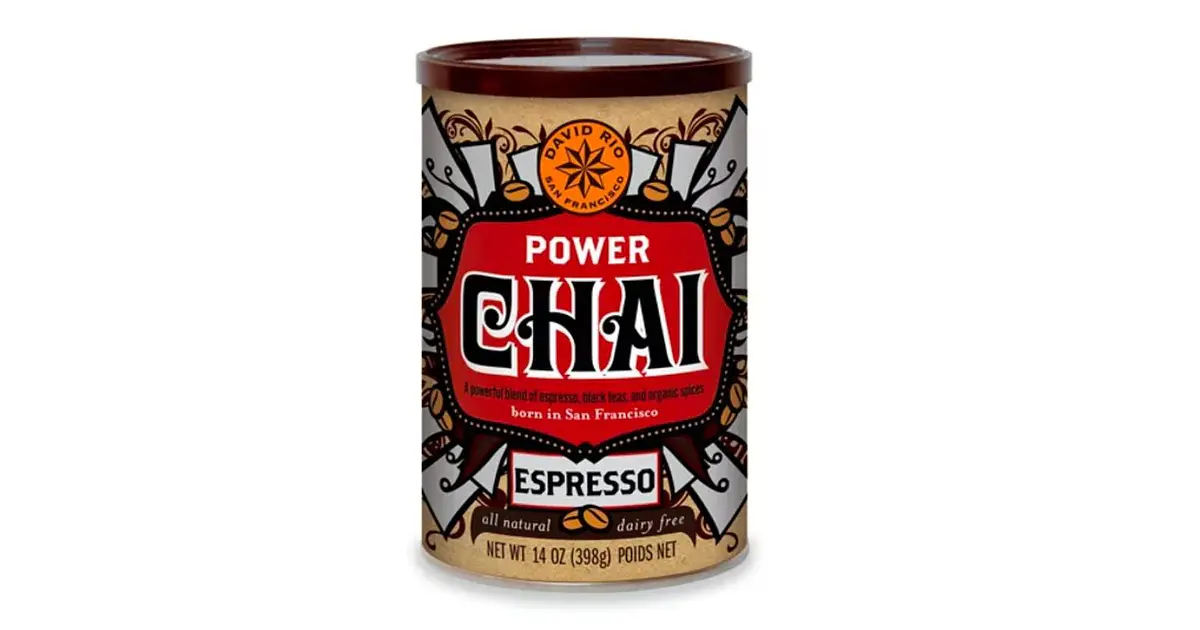 Te Chai David Rio Power Chai Espresso - Tarro 398g