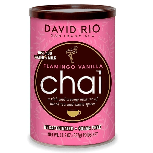 Te Chai David Rio Flamingo Vainilla - Tarro 398g