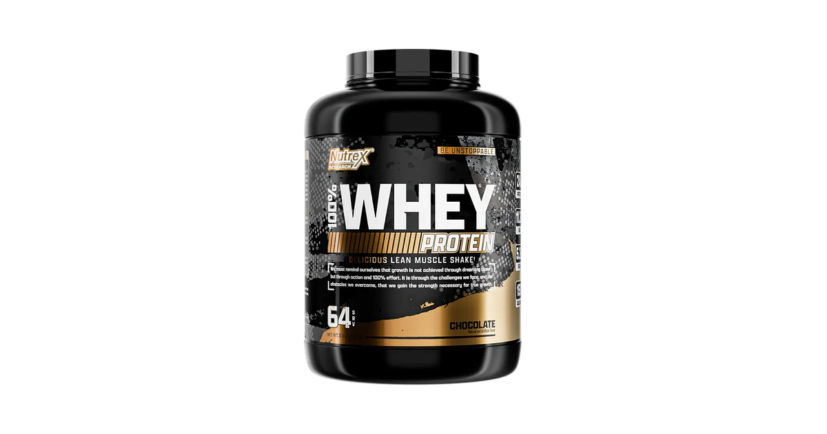 Proteína 100% Whey Nutrex 5 lbs Chocolate