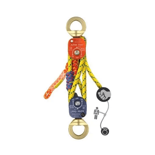 Polipasto Aztek Rock Exotica | RutaOutdoor.cl