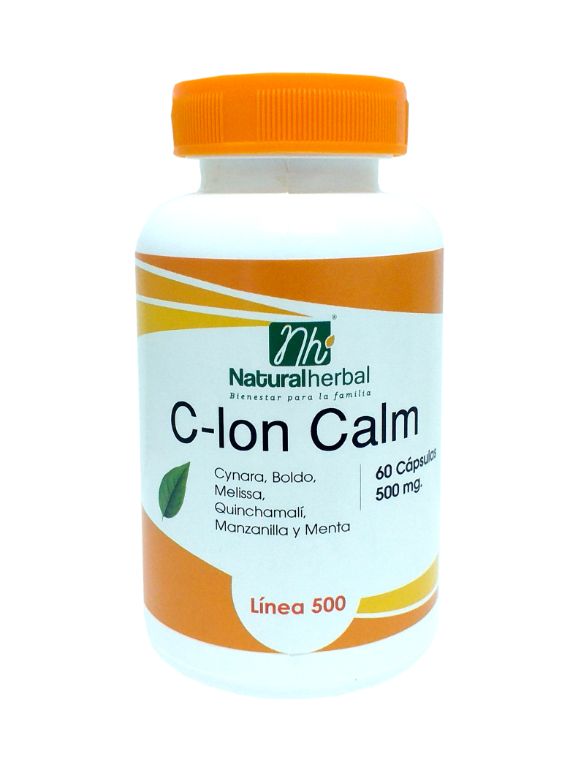 C-lon Calm - 60 Cápsulas 500 mg.