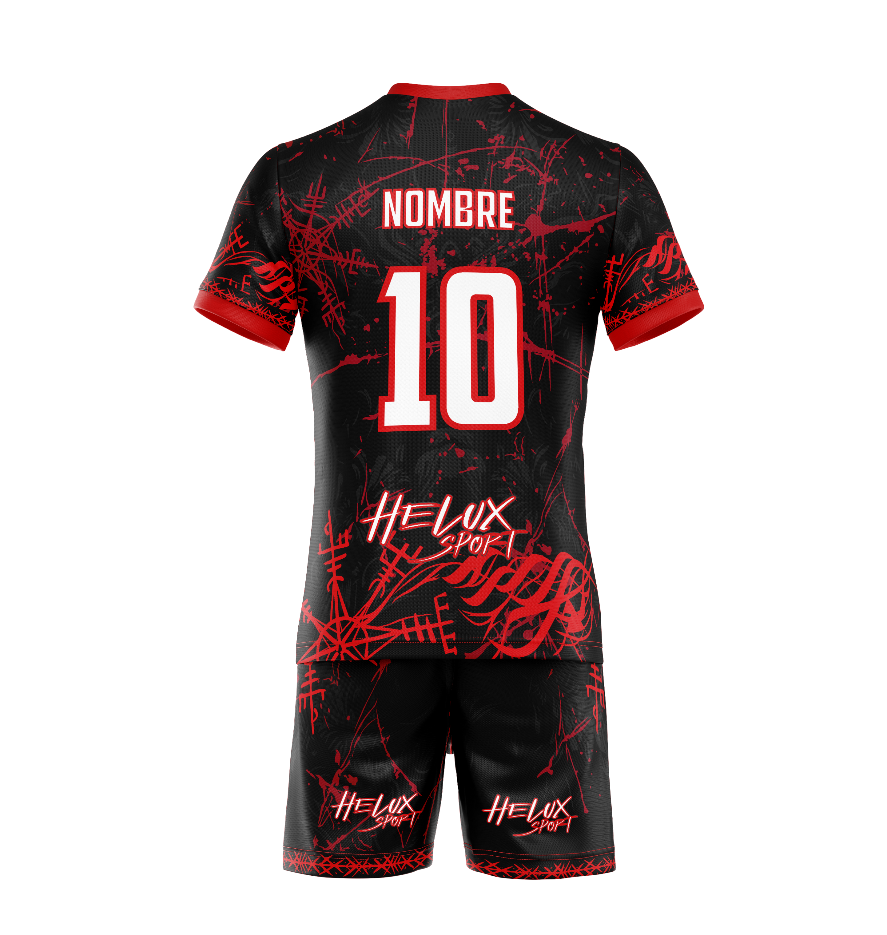 Uniforme de Futsal Shadow Inferno Edition – Personalizado