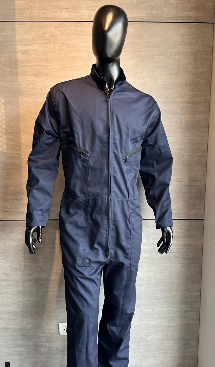OVEROL ENTERIZO DRIL COLOR: AZUL OSCURO REF. 110110