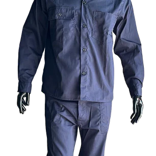 OVEROL ENTERIZO DRIL COLOR: AZUL OSCURO REF. 110110